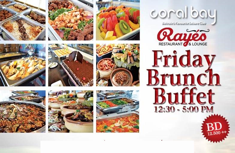25% discount-Rayes Brunch Buffet coral bay manama bahrain