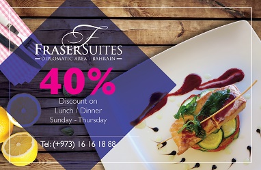 40% discount-Breakfast Lunch Dinner kids Fraser Suites hotel Diplomatic ...